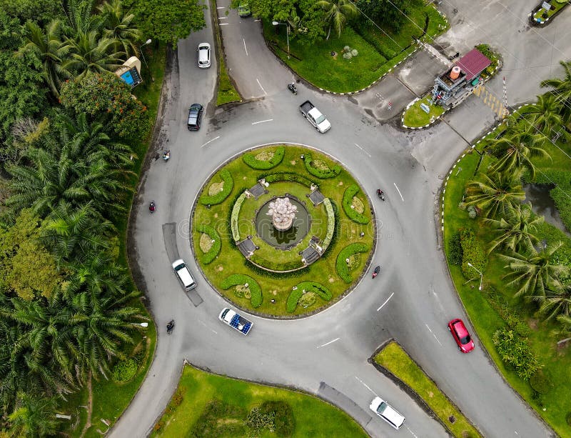Traffic on a roundbound stock photo. Image of roundbound - 231514580
