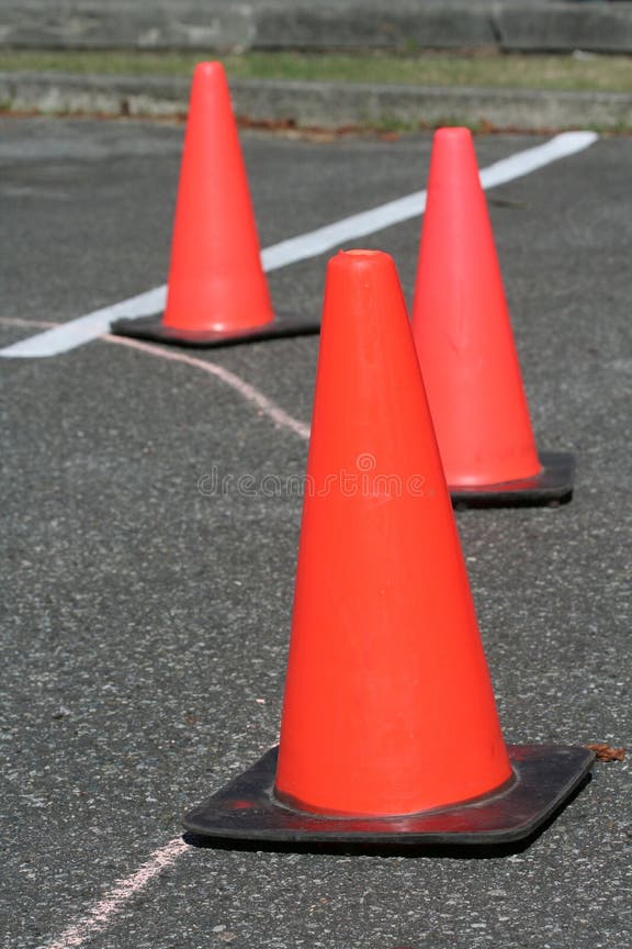 Traffic safety cone stock image. Image of danger, cone - 1275443