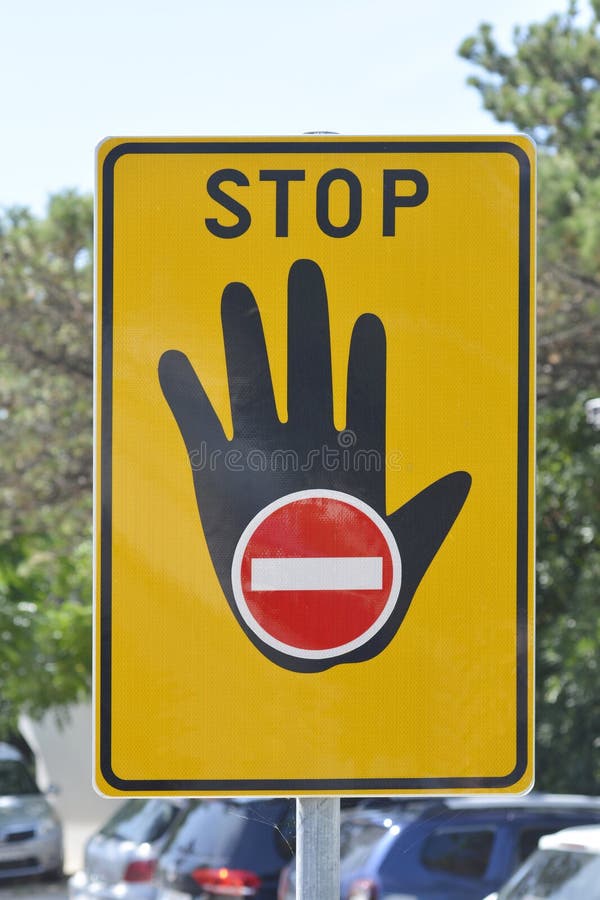 stock photo. Image of hand, prohibited, signage, control - 329736946