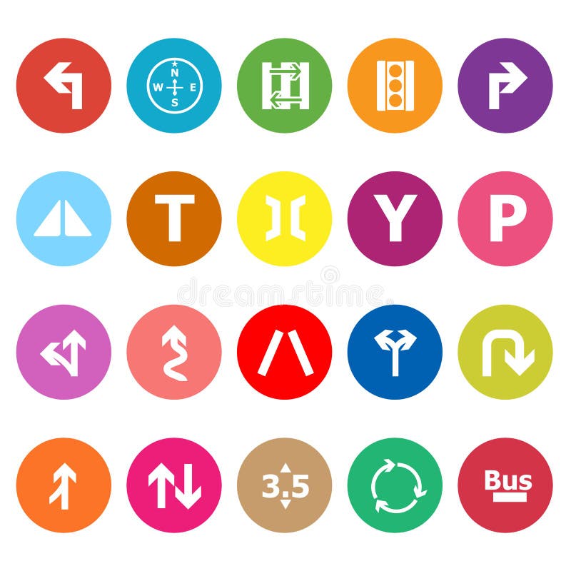 Safety Icons with Reflect on White Background Stock Vector ...