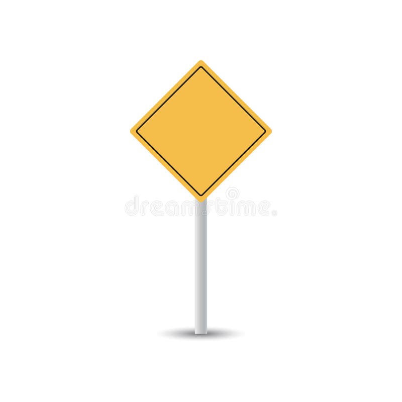 Traffic Sign Graphic Template Stock Vector - Illustration of highway ...