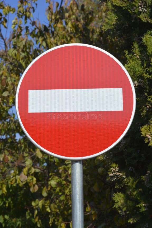 Traffic sign stock photo. Image of signage, unidirectional - 299074546