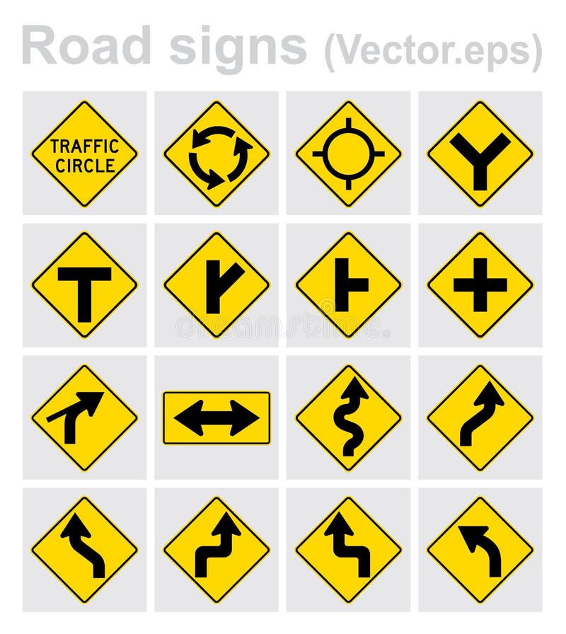 Traffic Sign USA. Vector Graphic. Stock Vector - Illustration of safety ...