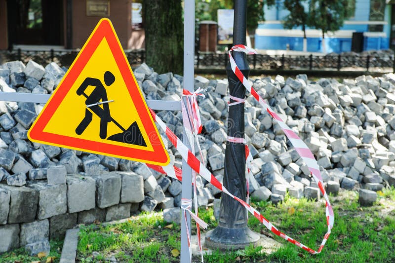 318 Paving Triangle Stock Photos - Free & Royalty-Free Stock Photos ...