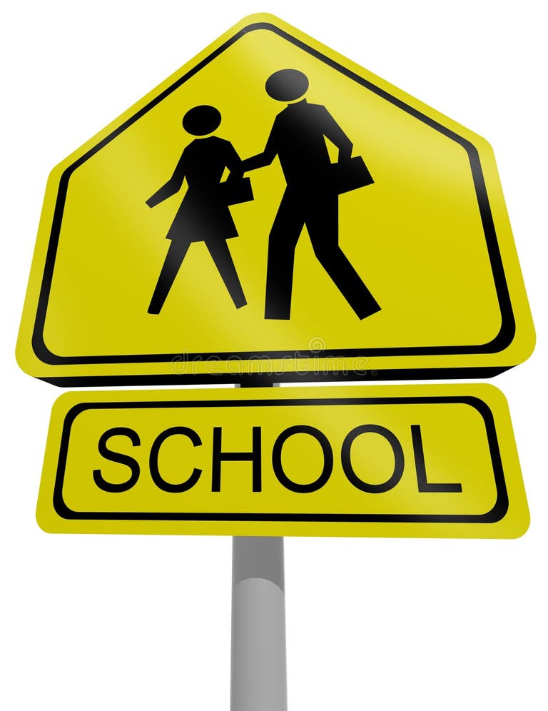 School Traffic Road Sign Stock Illustrations – 12,893 School Traffic ...