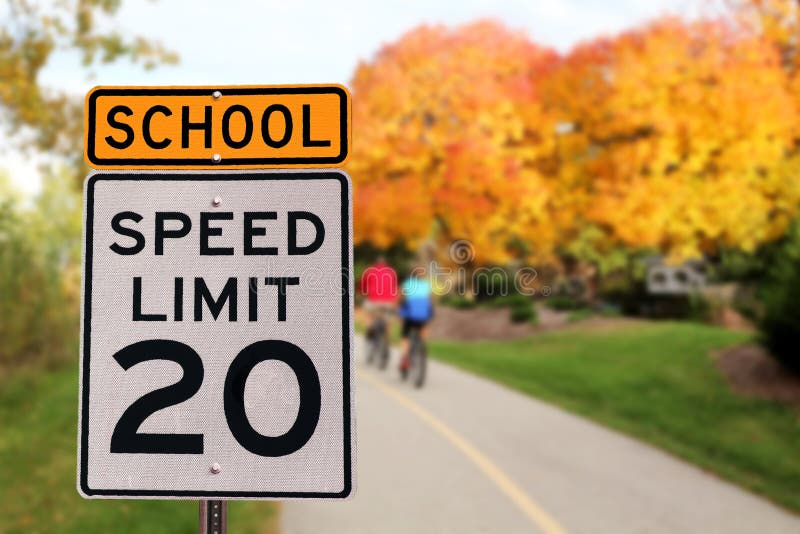 171 School Speed Limit Signs Stock Photos - Free & Royalty-Free Stock ...