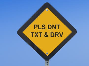 Traffic Sign Texting stock photo. Image of humorous, funny - 28356088