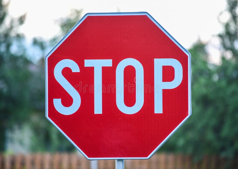 Traffic Sign Where we Have To Stop Stock Photo - Image of design ...