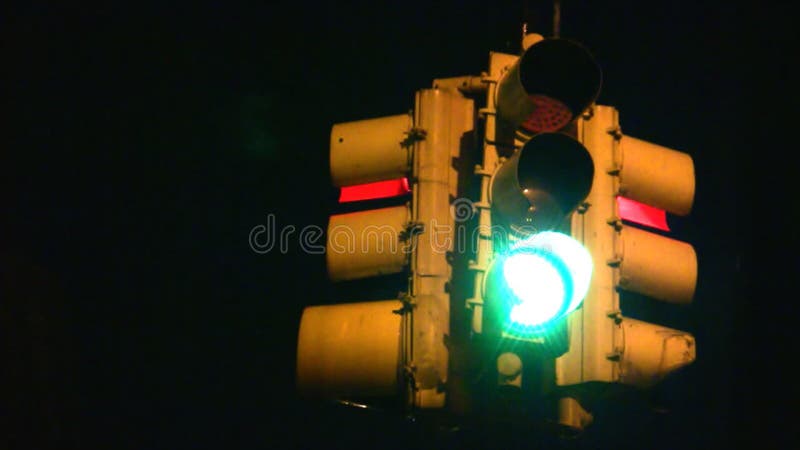 Traffic Signal (Looping) stock footage. Video of stop - 43676638