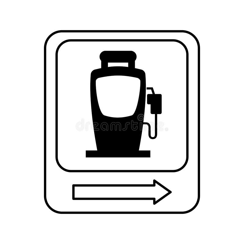 Traffic Signal Station Service Location Stock Illustration ...