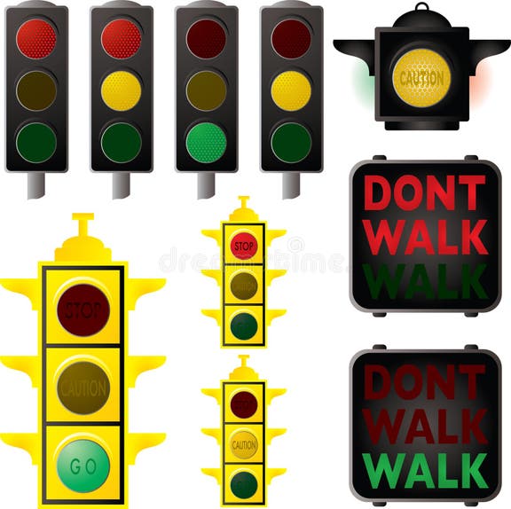 Traffic Signals Light Arrow Stock Illustrations – 107 Traffic Signals ...