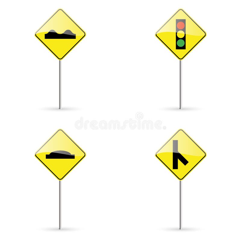 Traffic Signals stock vector. Illustration of shadow - 61074699