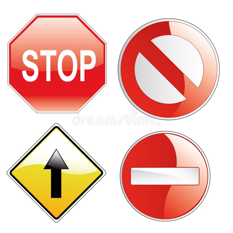 Traffic signals stock vector. Illustration of sign, board - 36002658