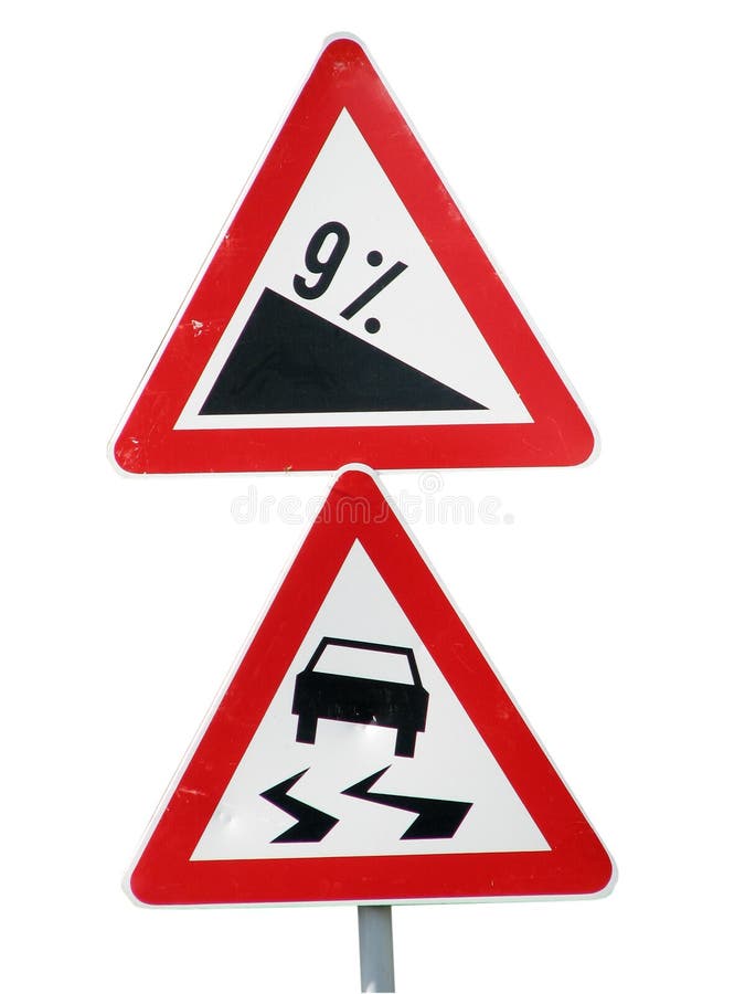 Traffic signs stock photo. Image of isolated, percent - 12948738