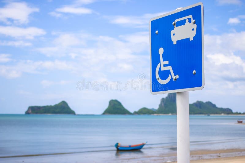 Traffic Signs on the beach stock image. Image of signage - 56713673