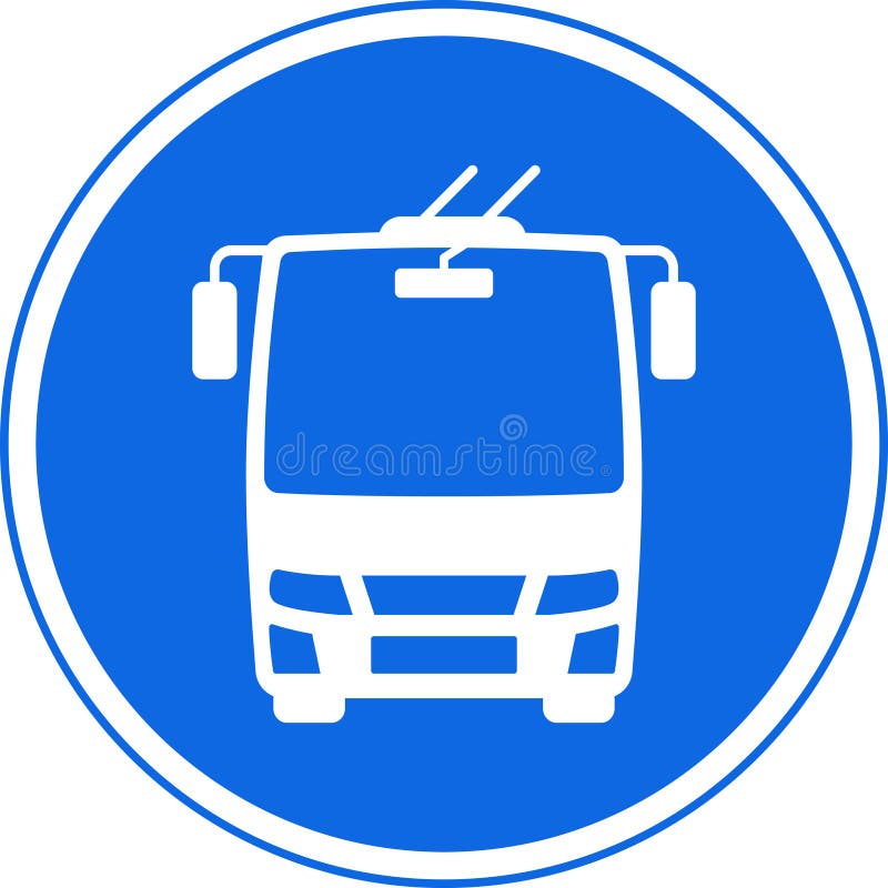 Traffic Signs Permitting Specific Types of Vehicles. Mandatory Signs ...