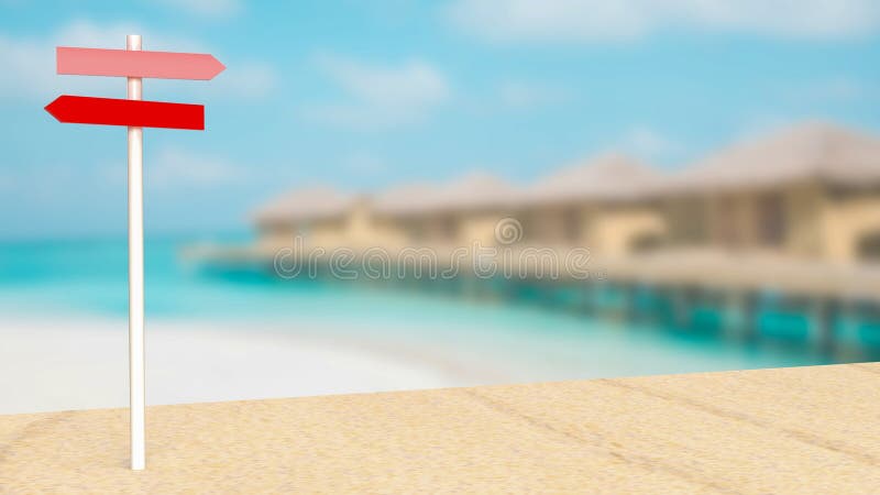 The Traffic Sign for Transportation or Travel Concept 3d Rendering ...