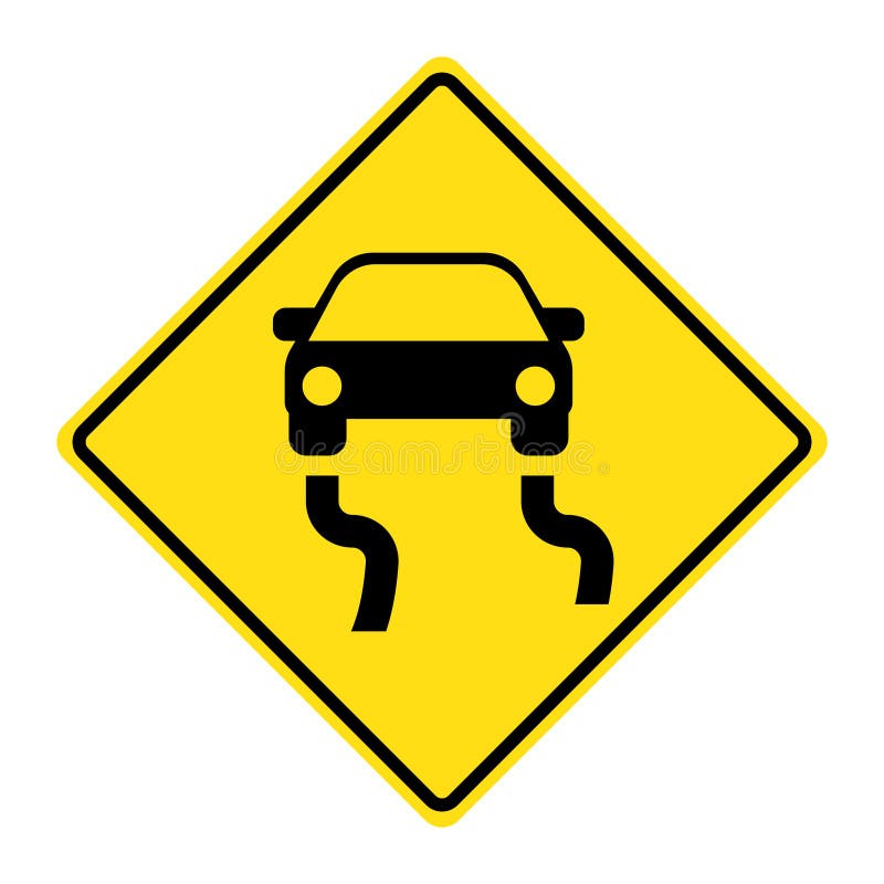 Traffic Symbols and Road Safety Signs Stock Vector - Illustration of ...