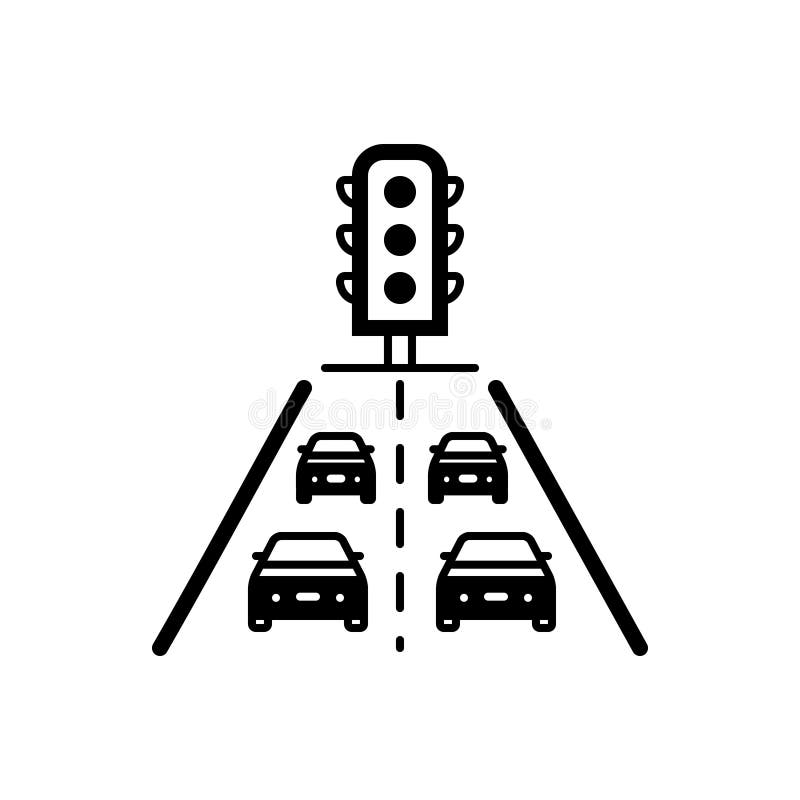 Icon of Traffic Cone stock vector. Illustration of site - 197693726