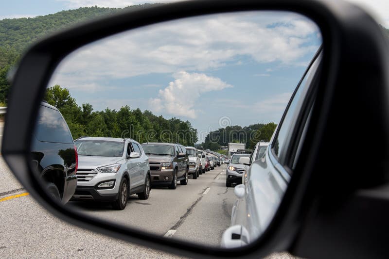 Traffic on US 441 South after 2017 Eclipse Editorial Photography ...