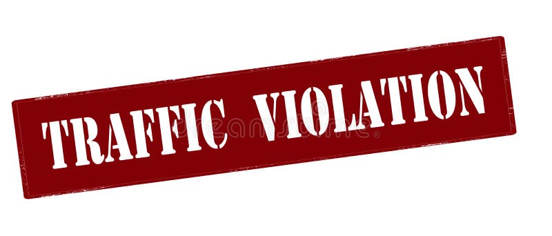 Traffic violation stock vector. Illustration of outdoor - 21855618