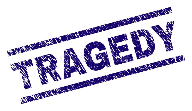 Grunge Textured TRAGEDY Stamp Seal Stock Vector - Illustration of ...