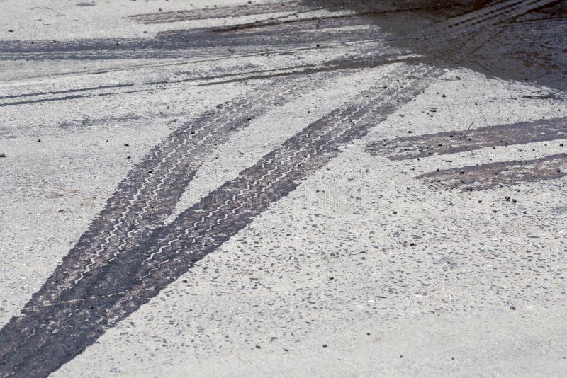 Trail car rough asphalt stock image. Image of pavement - 73264795