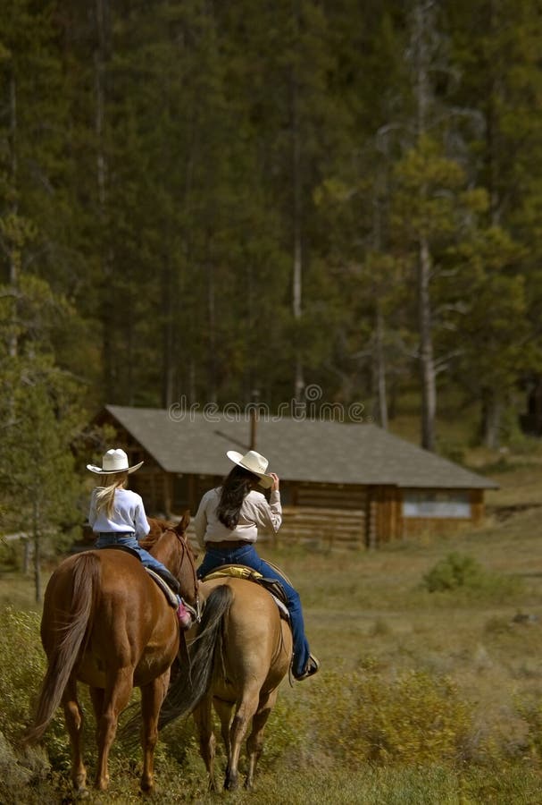 Trail Ride stock image. Image of rural, child, trail, people - 412829