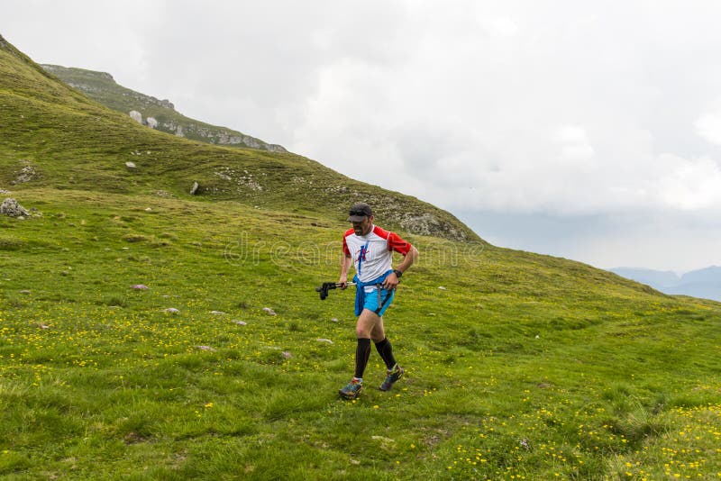 Trail Runner stock photo. Image of jogging, adult, people - 58215292