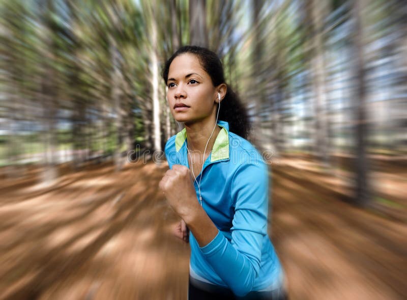 Trail runner portrait stock image. Image of action, lifestyle - 25581907