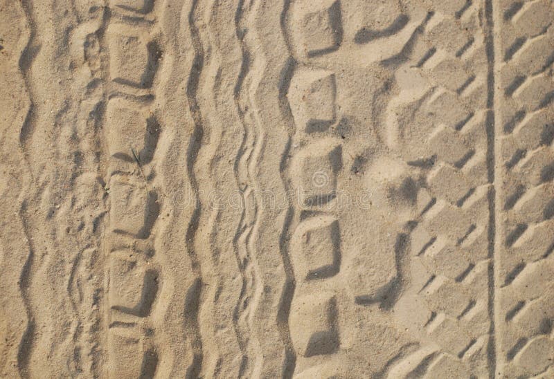 Trail sand stock image. Image of shape, pursuit, driving - 6962195