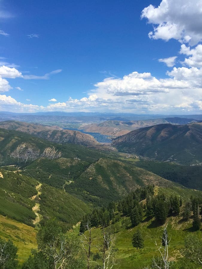 Trail on the Side of the Mountain Stock Photo - Image of utah, trail ...