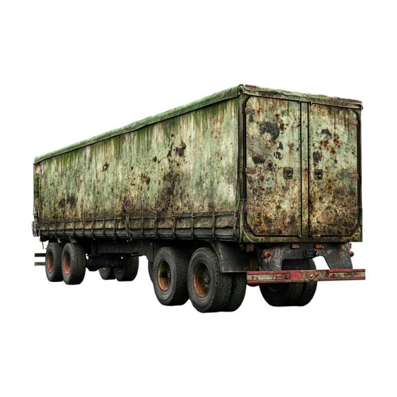 Trailer Chassis on Transparent Background - Ai Generated Stock ...
