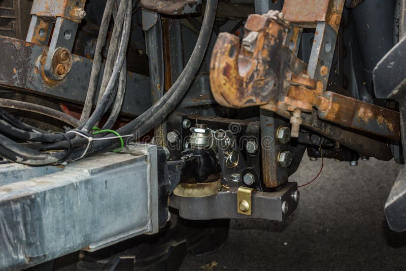 Trailer connection stock image. Image of corrosion, connections - 80886521