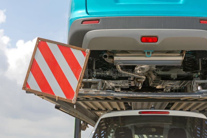 Trailer Sign Board stock image. Image of transport, freight - 202809991