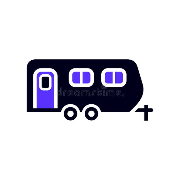Transport Flat Icon, Square Shape Stock Vector - Illustration of convoy ...