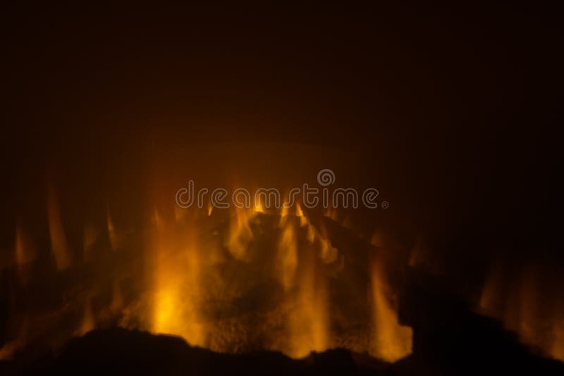 Trailing fire stock photo. Image of fireplace, light - 87634186