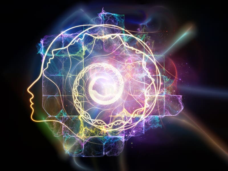 Trails of Future Minds stock illustration. Illustration of knowledge ...