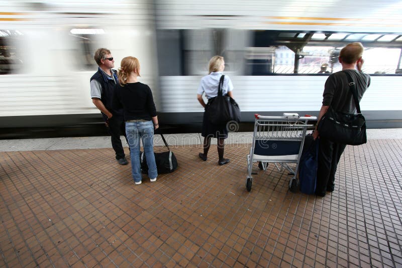 People using train station editorial photography. Image of transport ...
