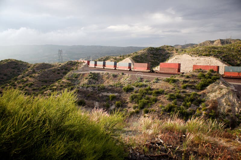 Yellow Train stock image. Image of destination, rail - 15298907