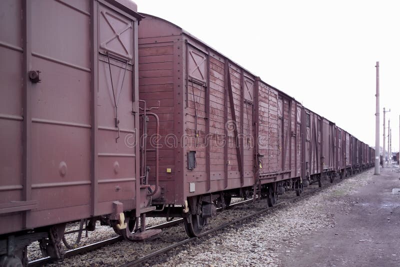Holocaust Death Cam Train Nazi Concentration Camp Editorial Image ...
