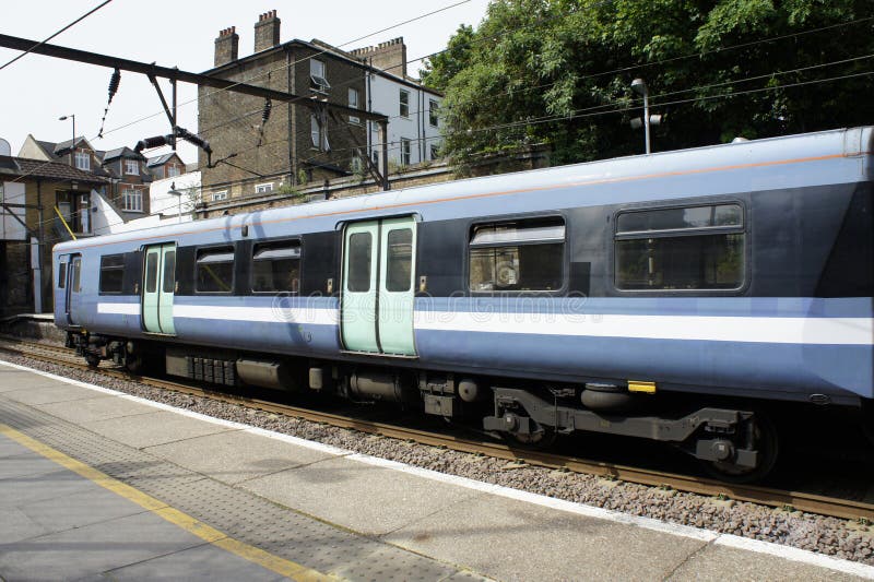 Train stock image. Image of wire, train, sunshine, transportation ...