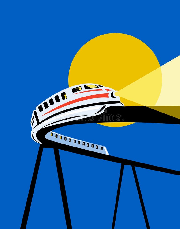 Retro Future Train Stock Illustrations – 509 Retro Future Train Stock ...