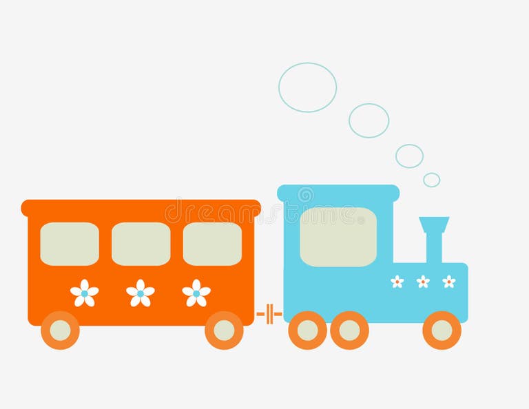 Cartoon Trolley Train Stock Illustrations – 577 Cartoon Trolley Train ...