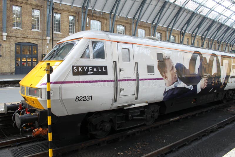 Train Advertising James Bond Film Skyfall Editorial Image - Image of ...
