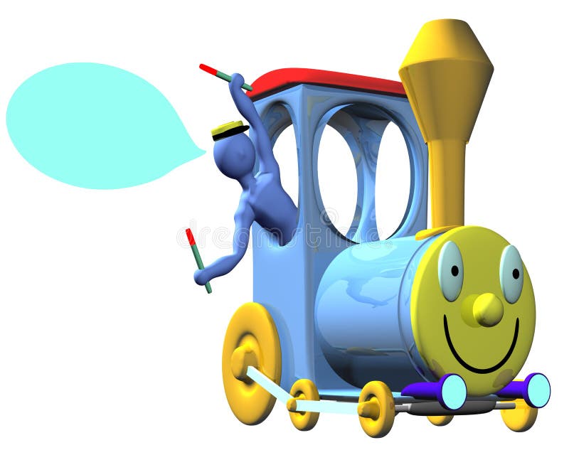 Classic blue steam train stock vector. Illustration of retro - 69979119