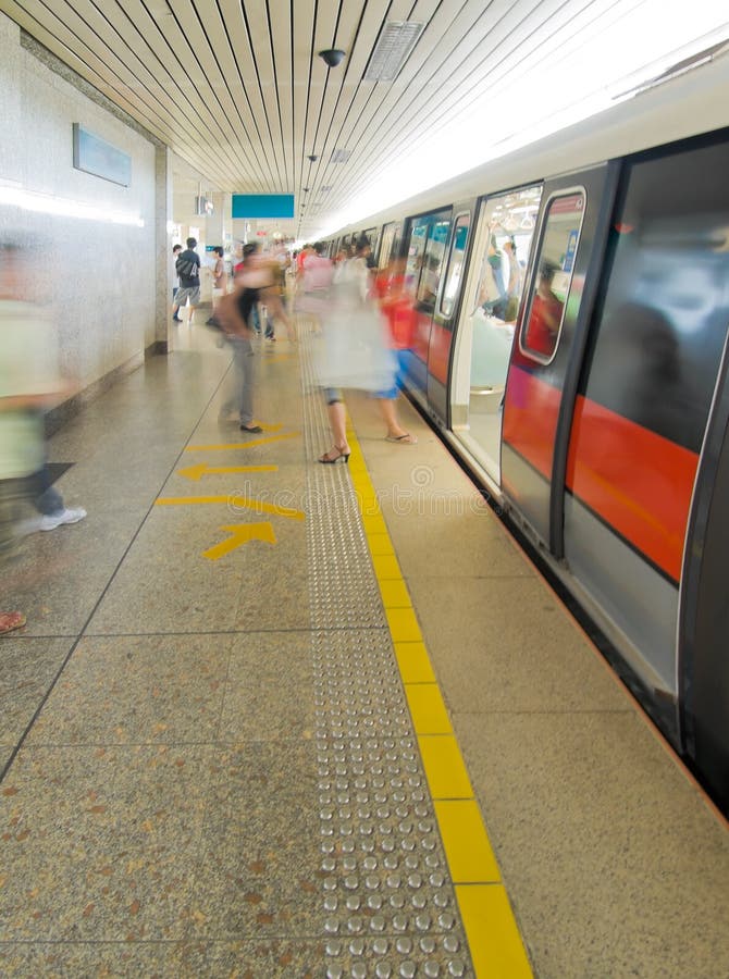 Train Boarding stock photo. Image of modern, boarding - 4175348