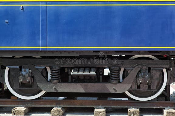 Train bogie stock image. Image of locomotive, railway - 33436147