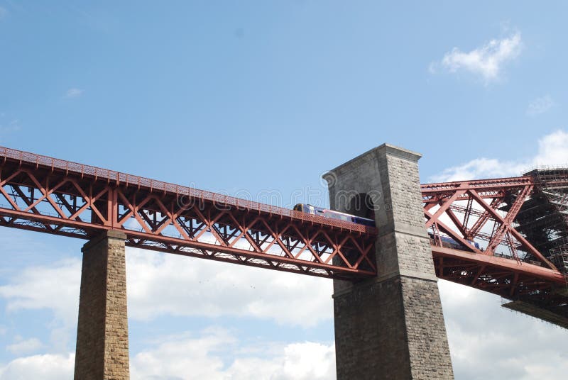 Train Bridge stock photo. Image of rail, columns, girders - 5477450