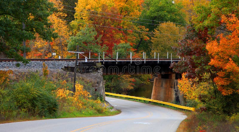 Train bridge stock image. Image of railway, nature, park - 34021667